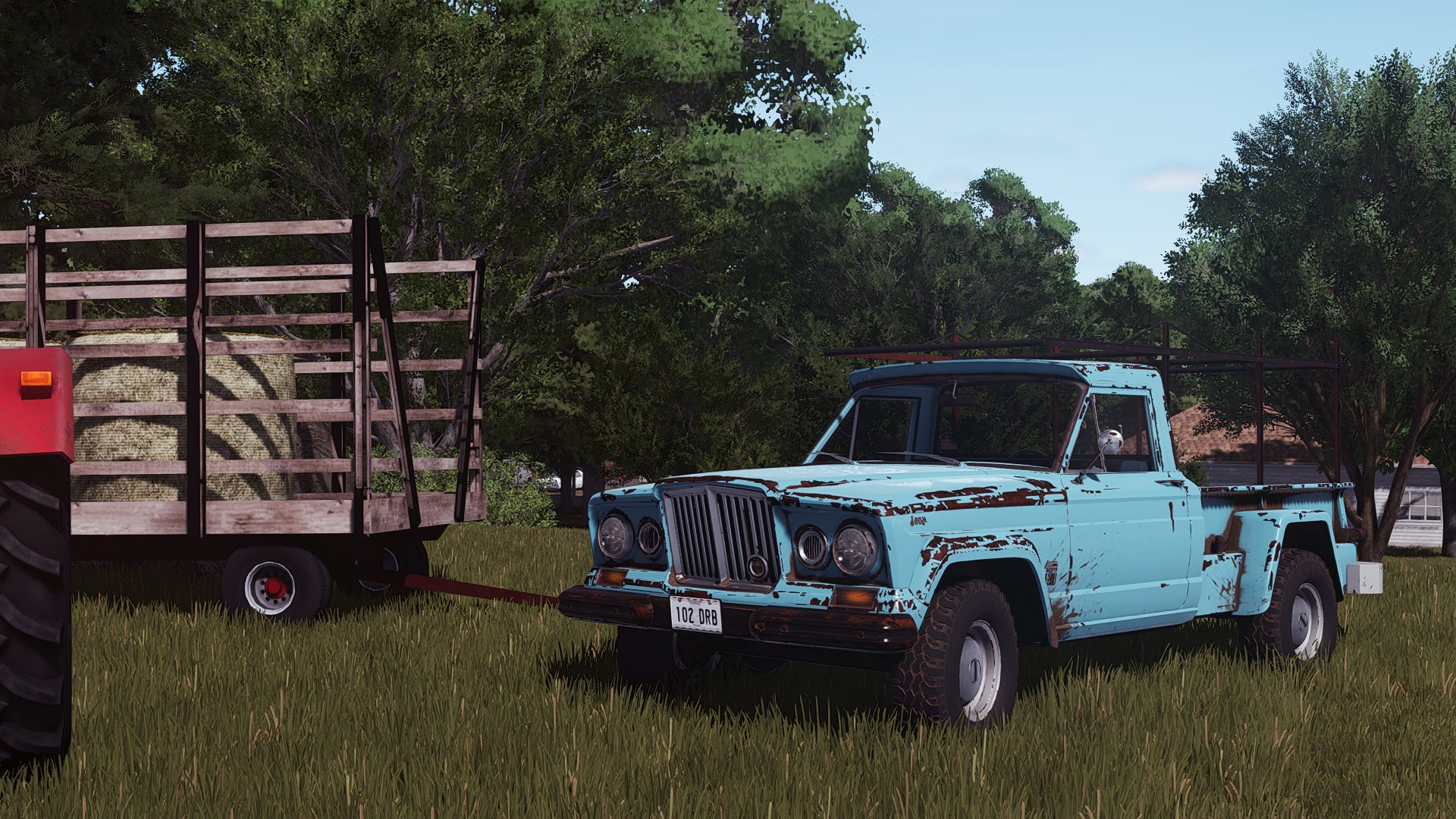 FS25 1965 Jeep Gladiator J200 by E55 Modding