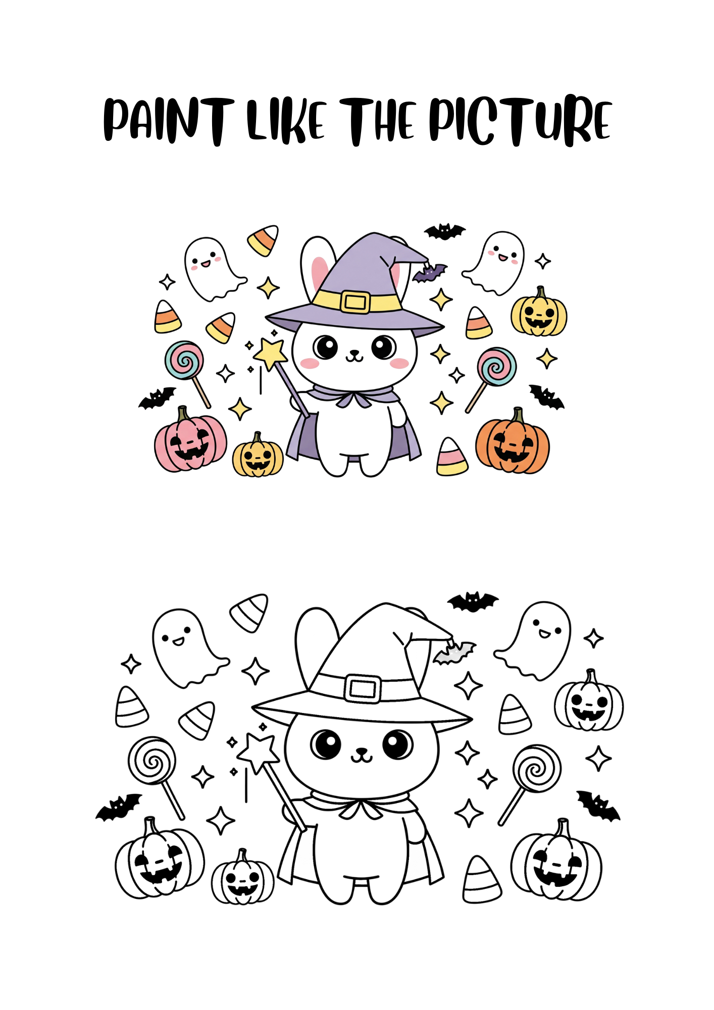Boo-tiful Halloween Fun: 20 Spooky Friends by Print and Fun