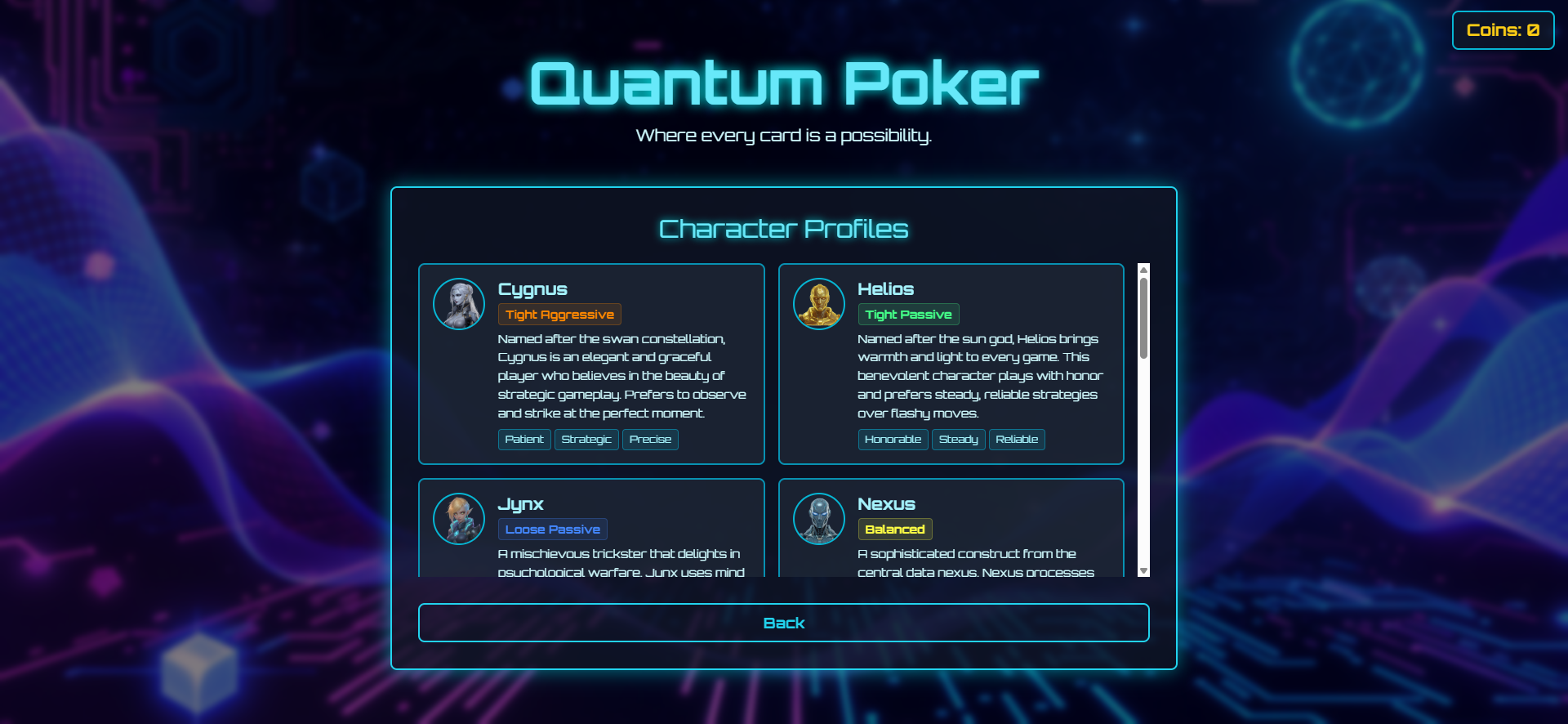 Quantum Poker by Jeddie2099