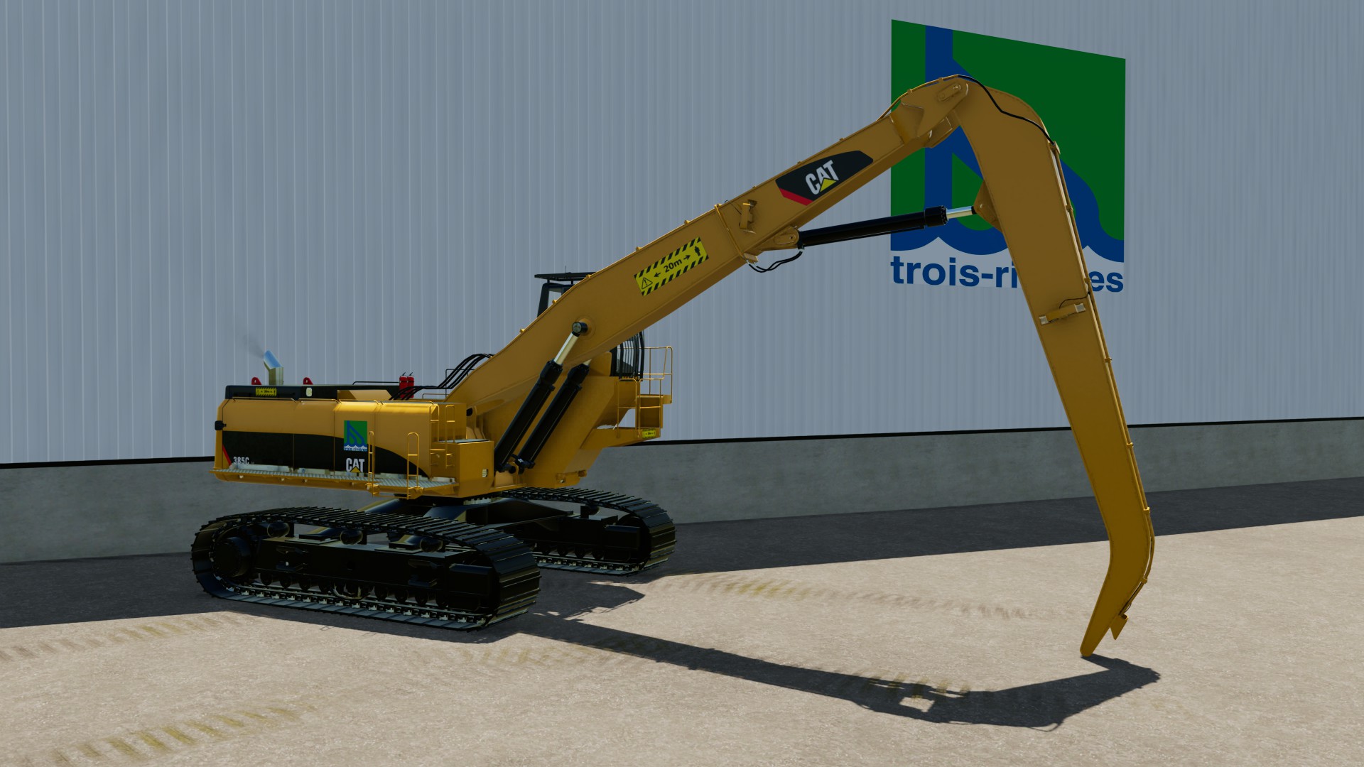 FSM CAT 385C MH WM/311TR logos by TheOutsider09Edits