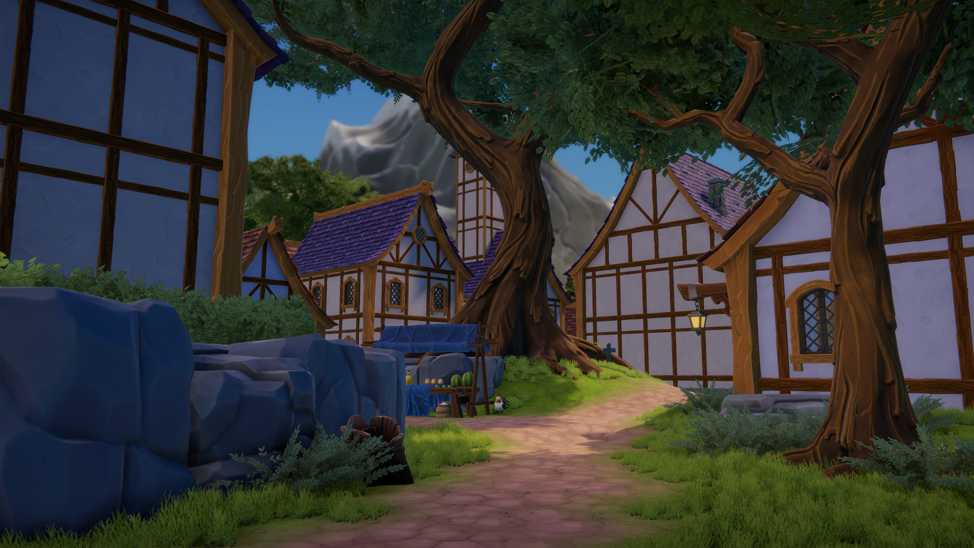 Stylized Medieval Village by JustCreate3D