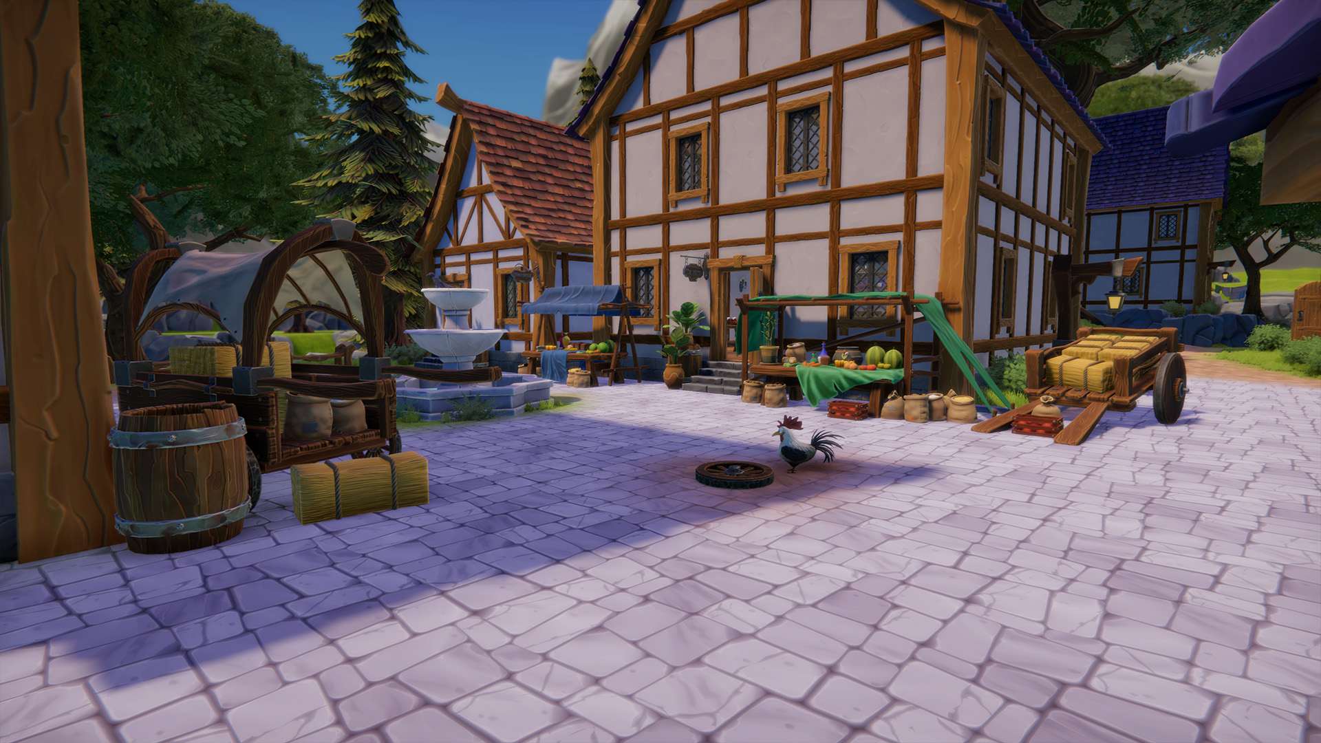 Stylized Medieval Village by JustCreate3D