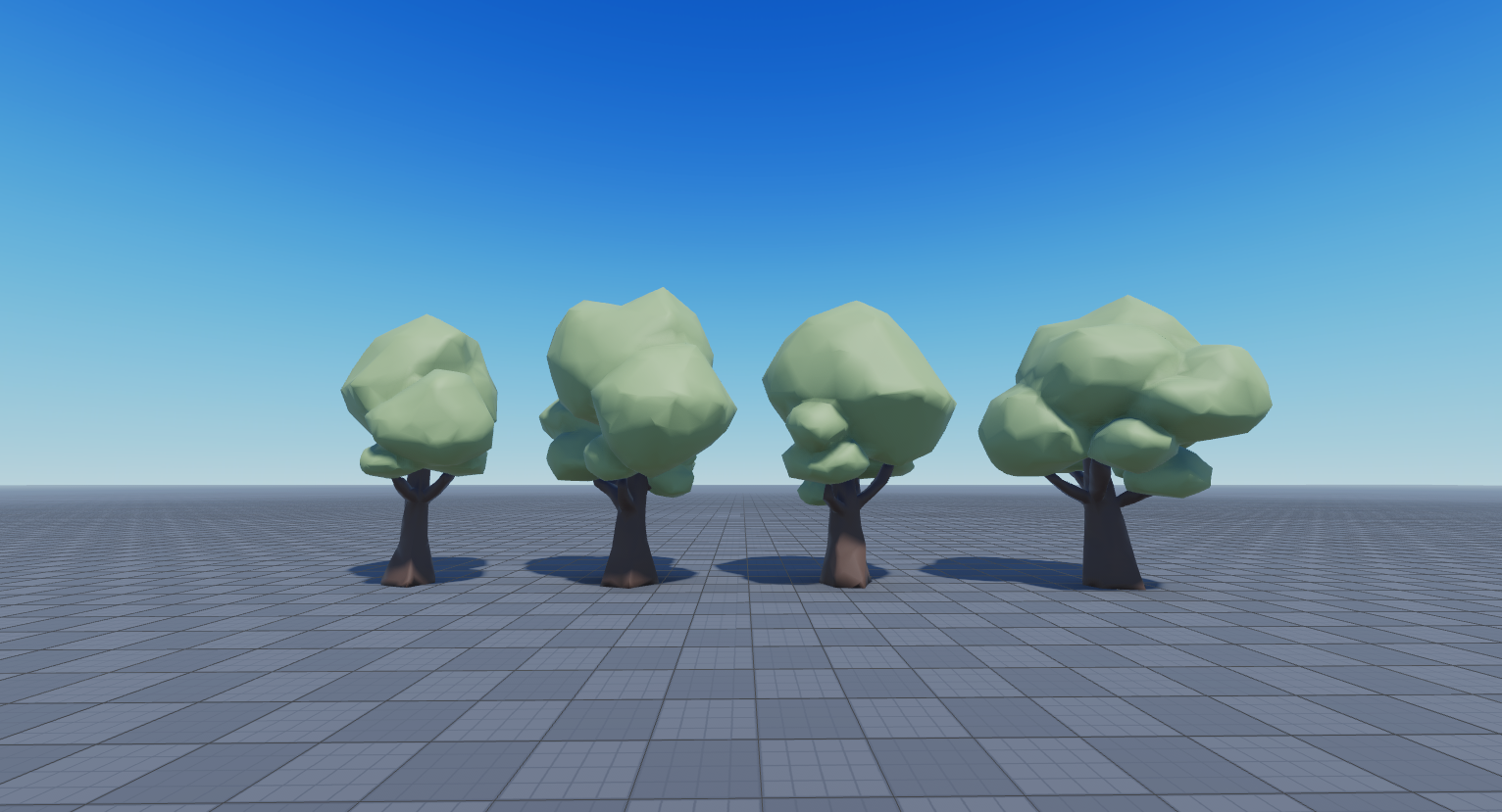 Low poly trees by Glory_Asset