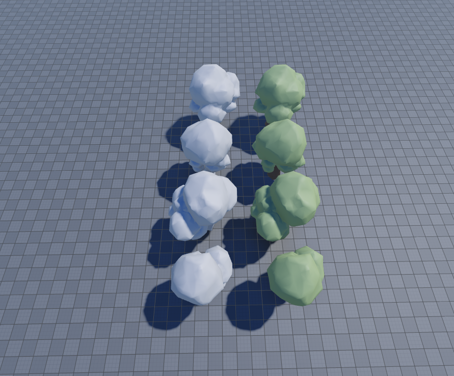 Low poly trees by Glory_Asset