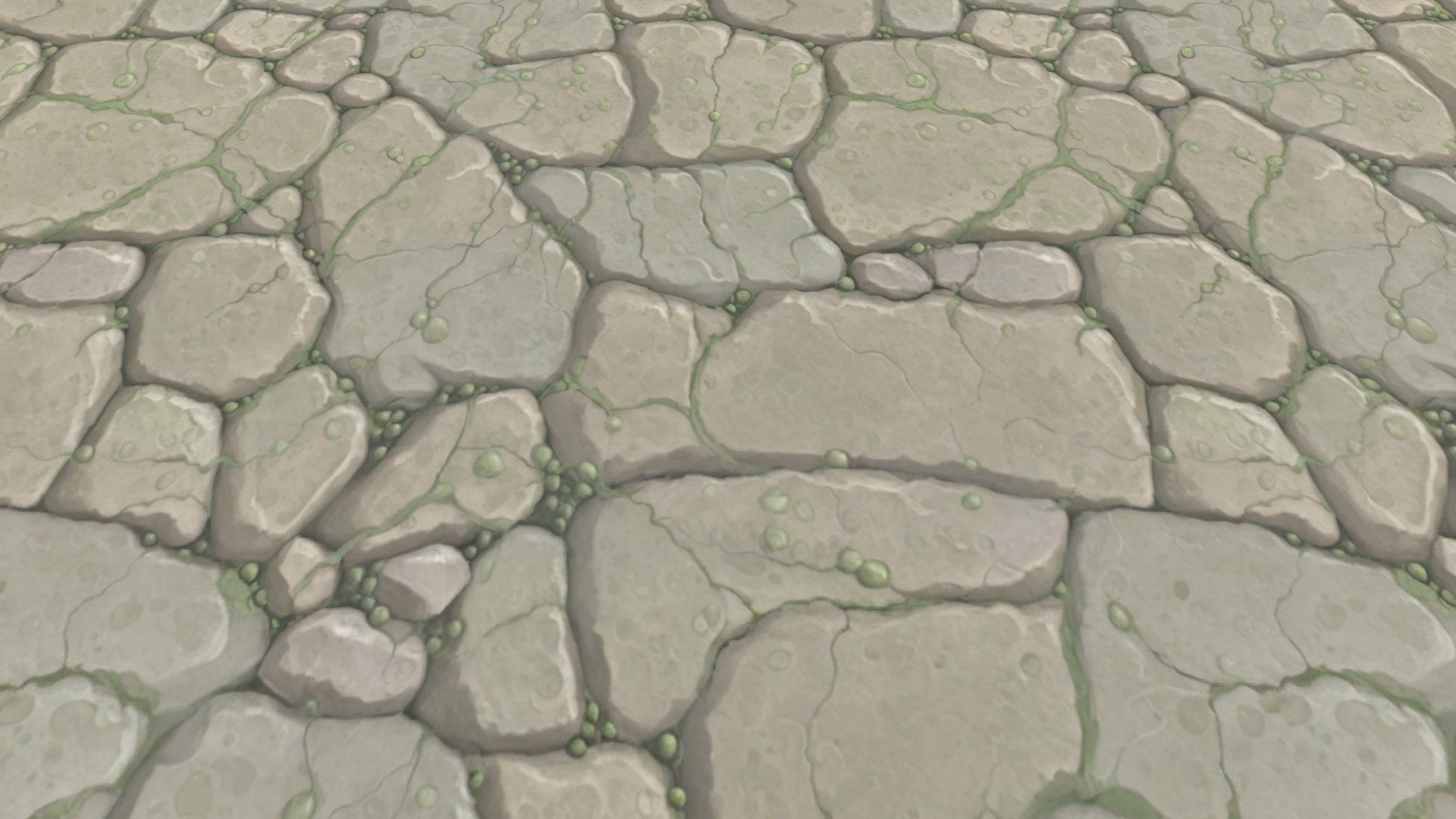 Stylized Textures – Vol 194 – Cobblestone by oleekconder