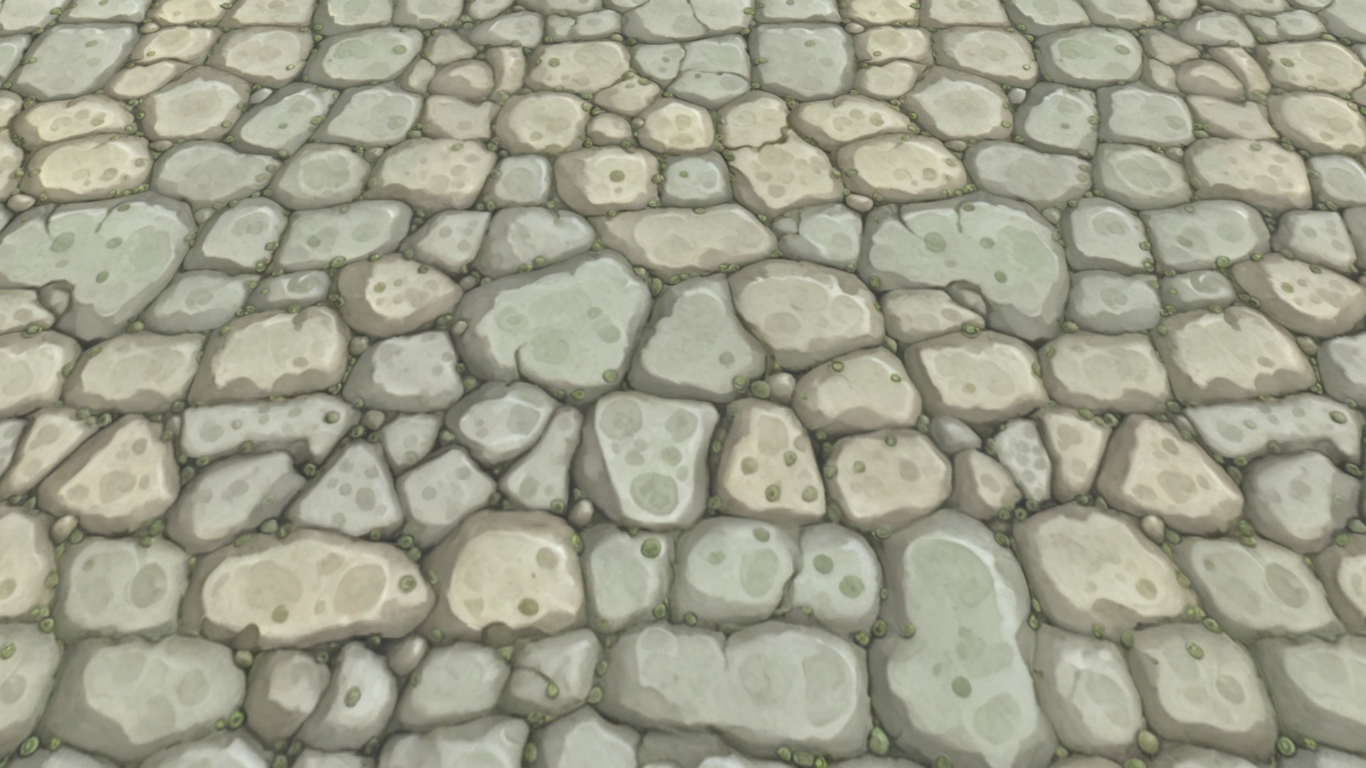 Stylized Textures – Vol 194 – Cobblestone by oleekconder