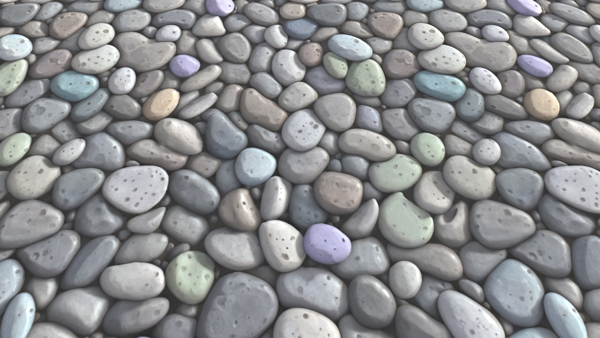 Stylized Textures – Vol 195 – Pebble by oleekconder