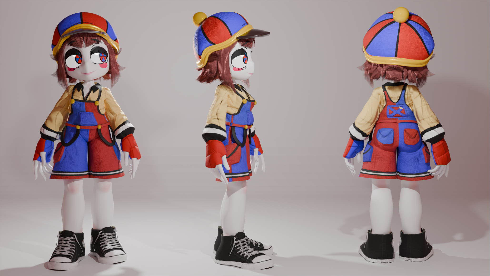 TADG - Pomni (3d model) by Stormeye