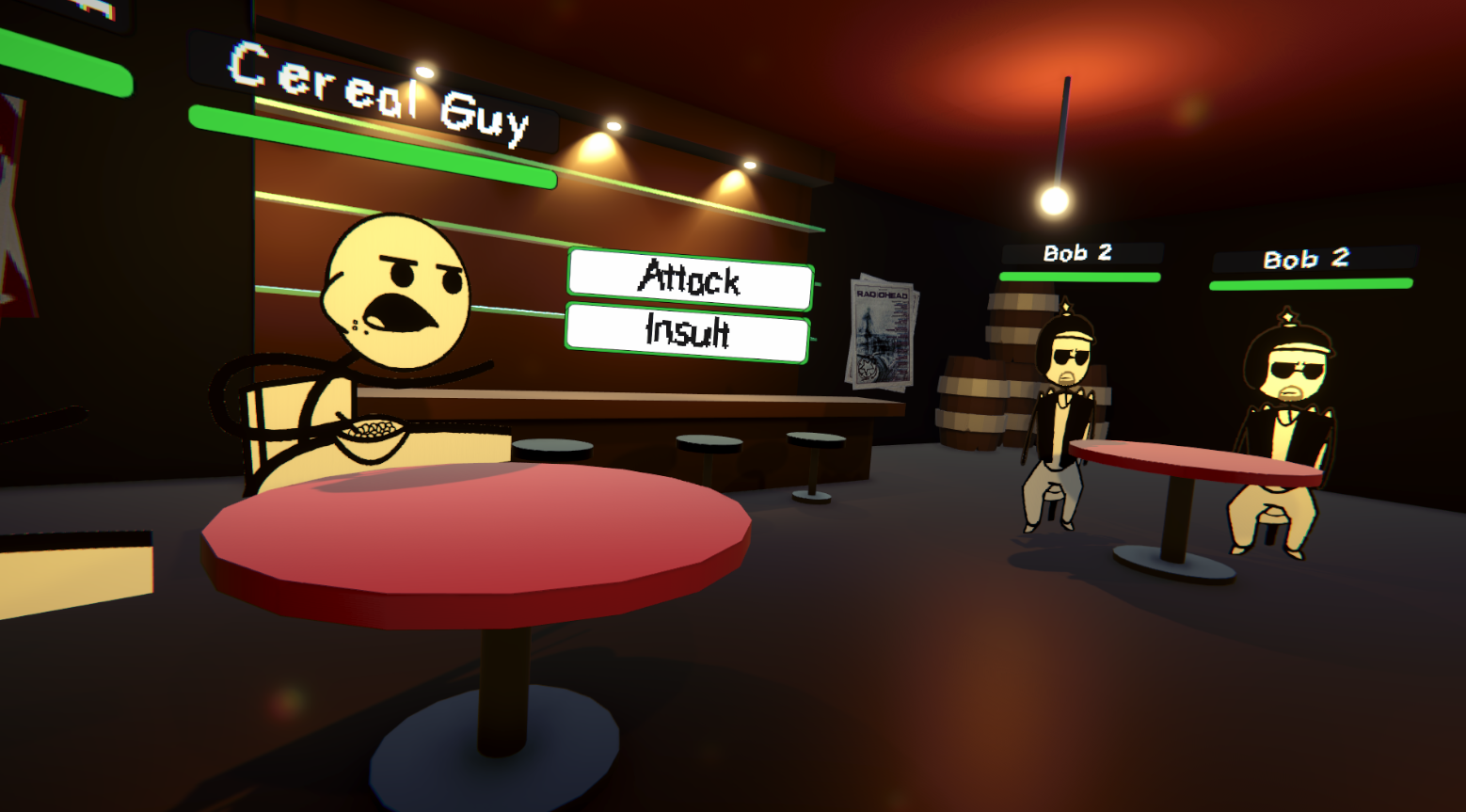 The Bad Joke Fight by jgaravitoh (meow)