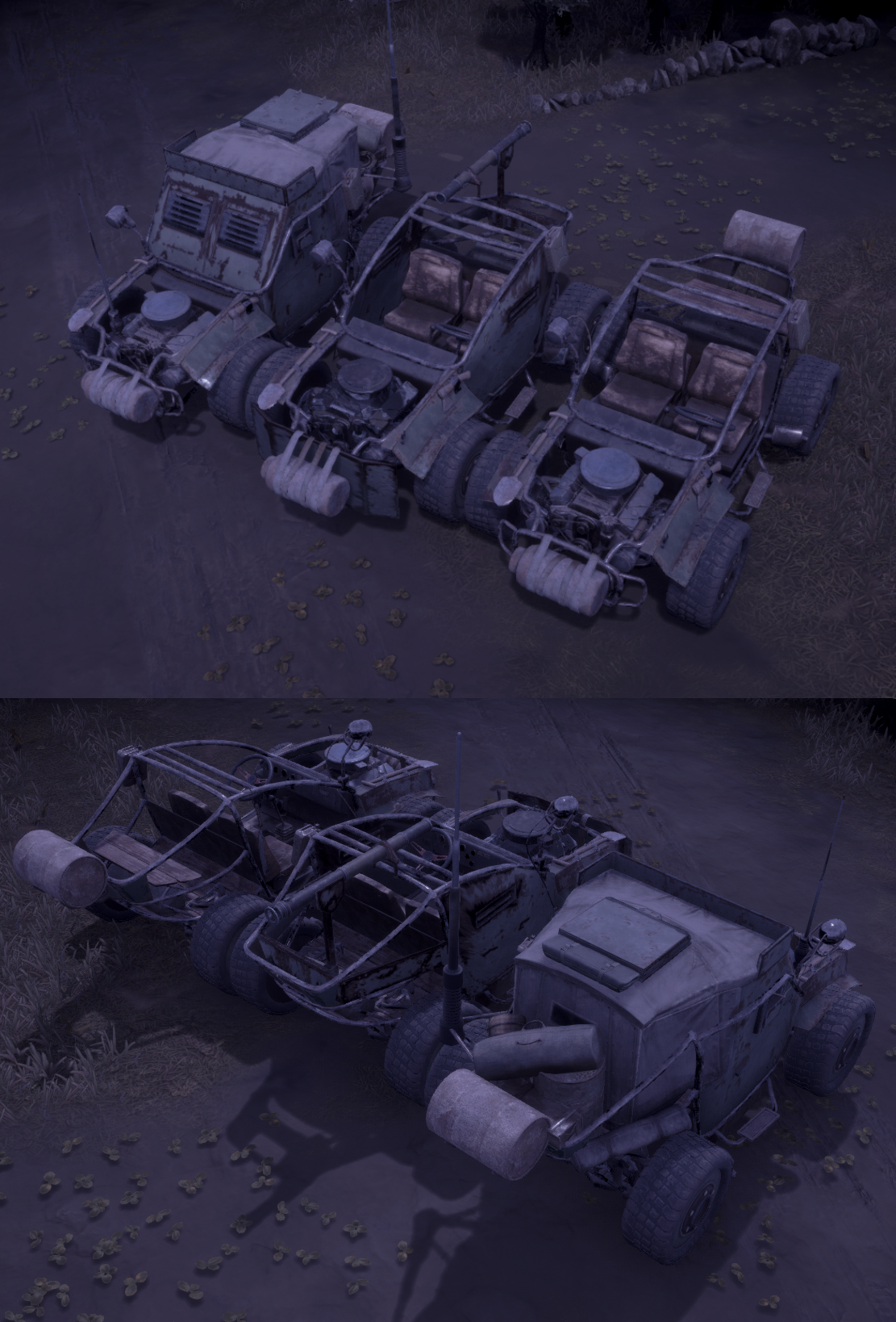 Colonial Scout Jeep Post-apo by Hubert