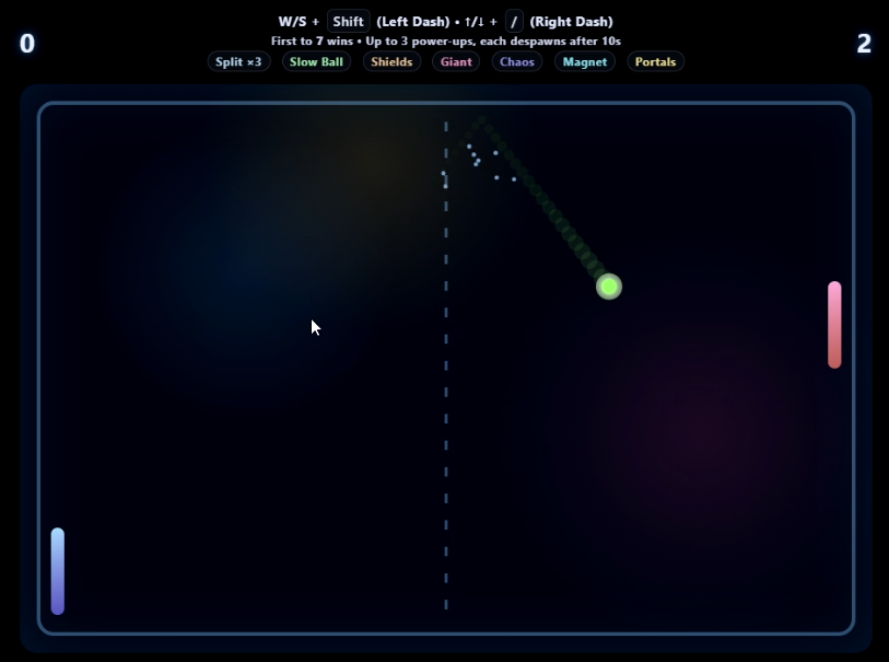 ChatGPT-5 Pong by nikmlnkr