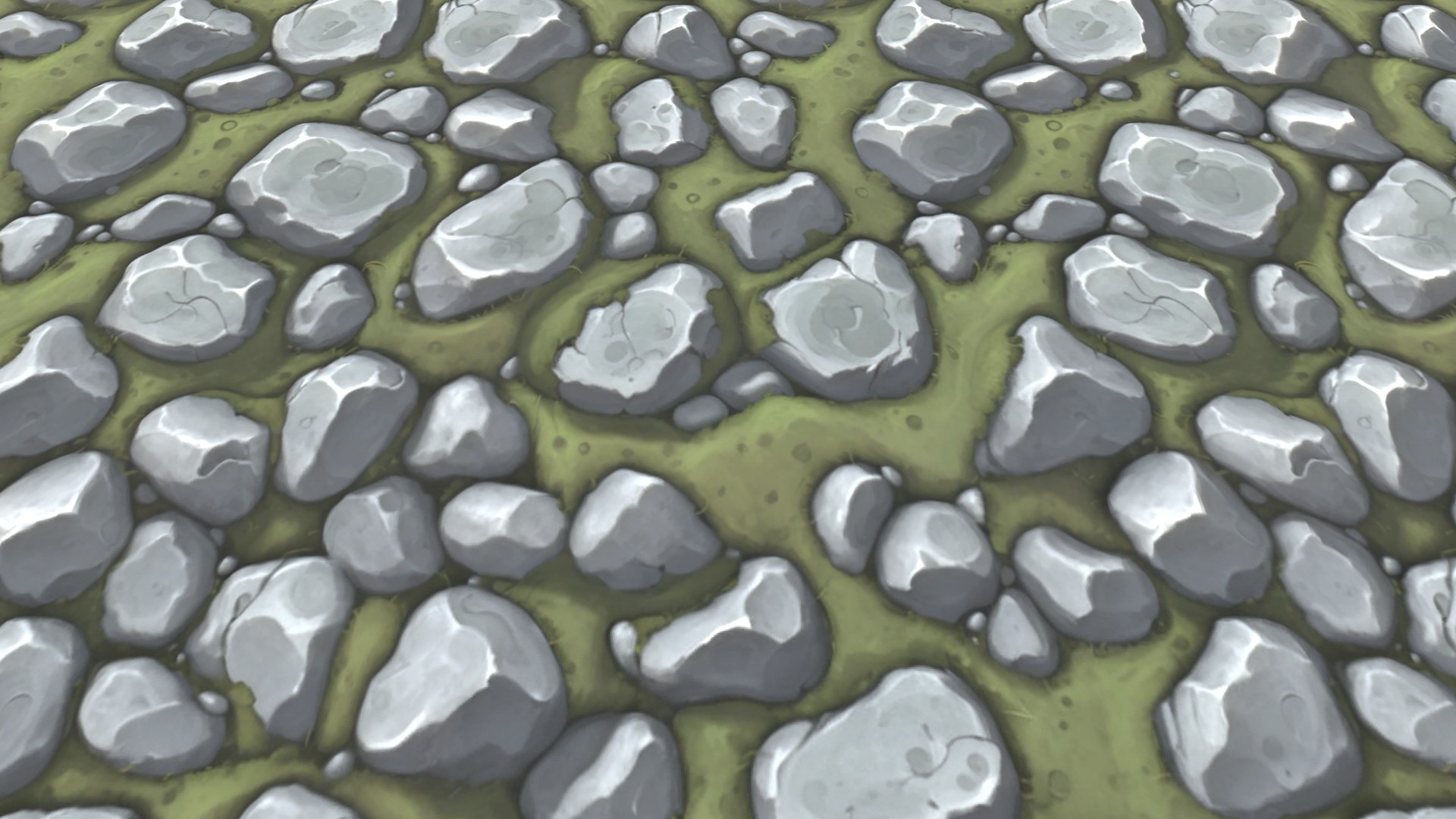 Stylized Textures – Vol 202 – Rocks by oleekconder