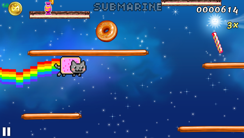 Nyan Cat: Lost in Space Vita by Rinnegatamante