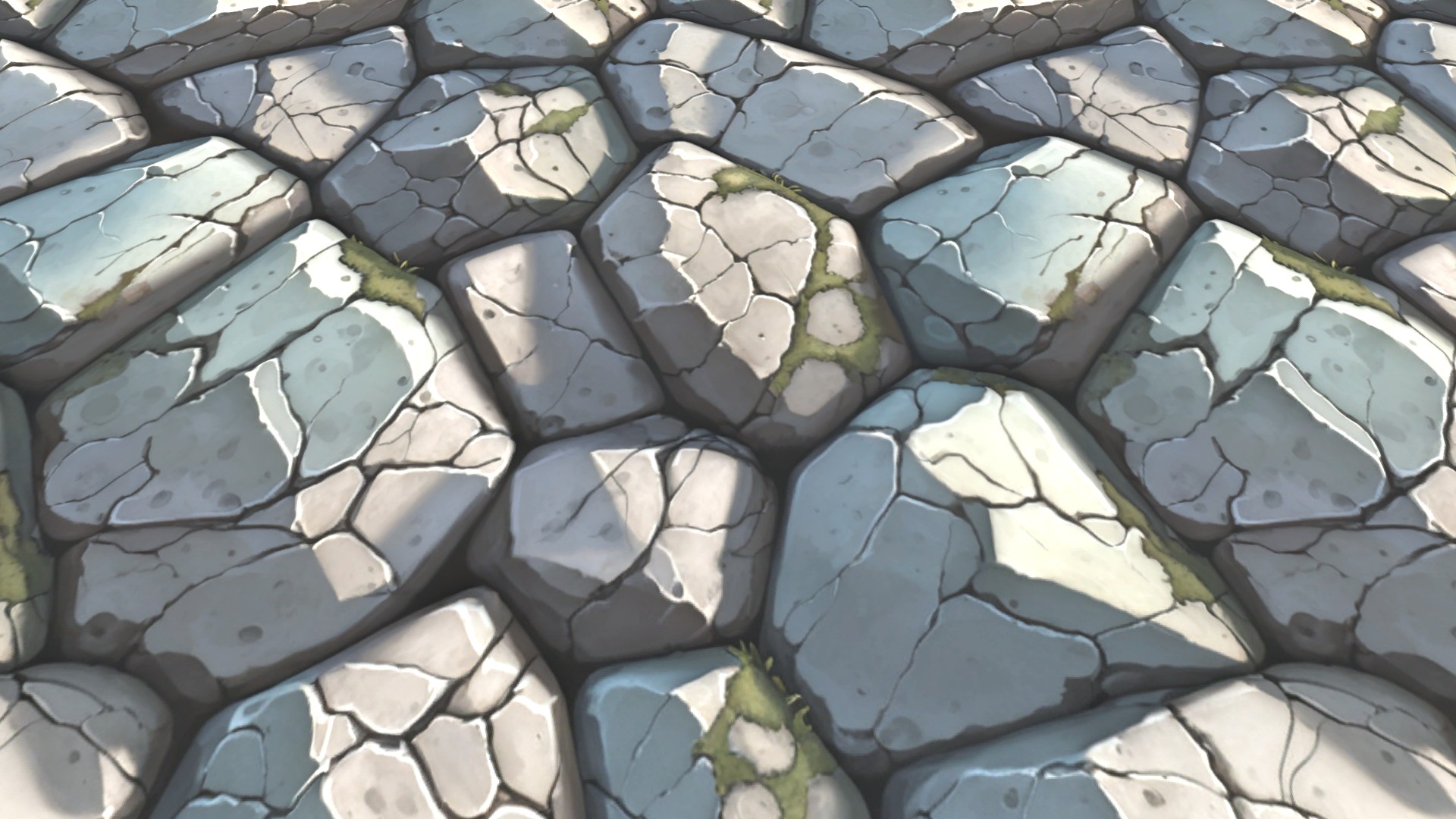 Stylized Textures – Vol 203 – Rocks by oleekconder
