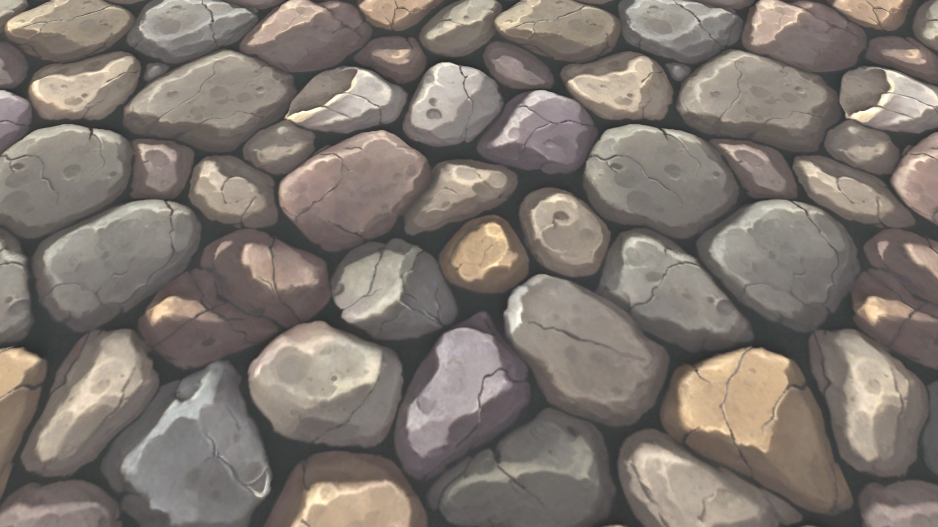 Stylized Textures – Vol 204 – Rocks by oleekconder