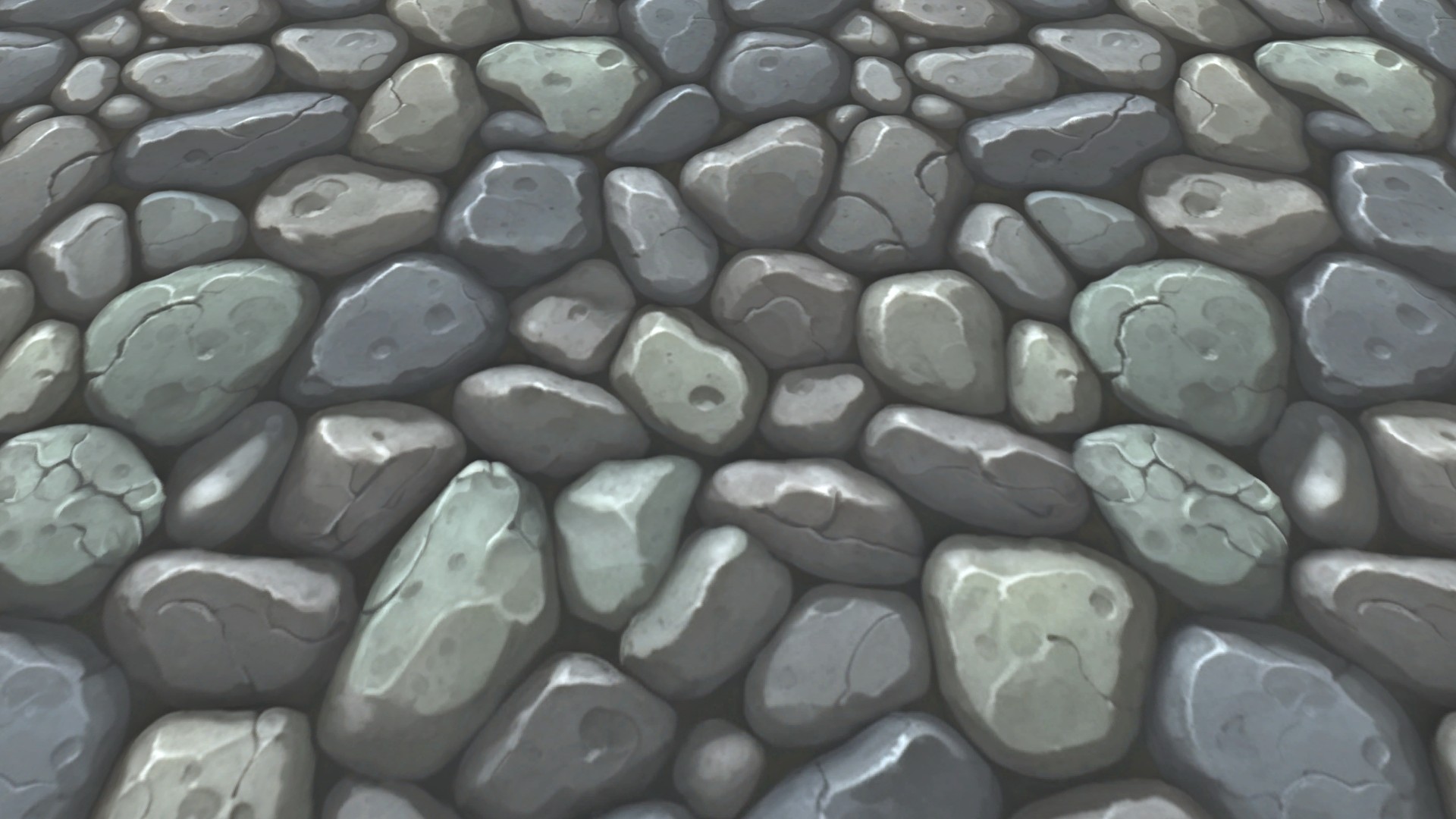 Stylized Textures – Vol 204 – Rocks by oleekconder