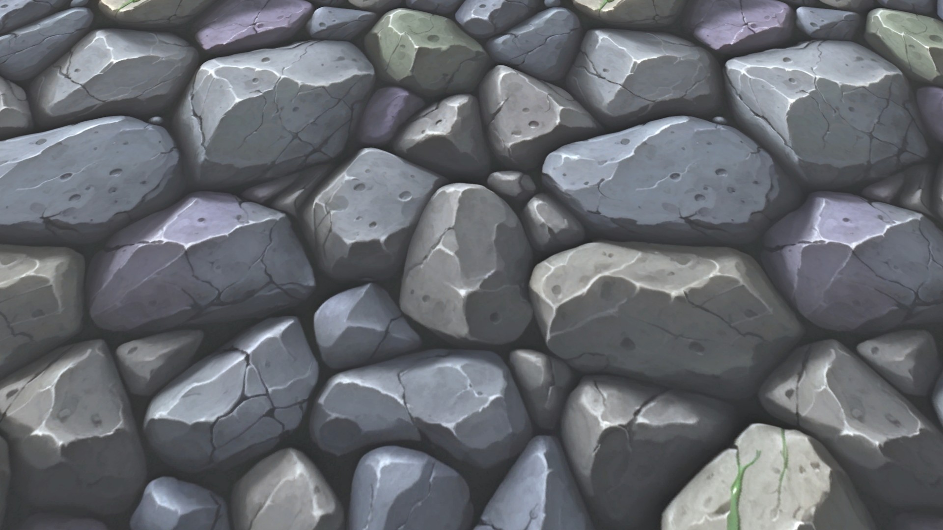 Stylized Textures – Vol 204 – Rocks by oleekconder