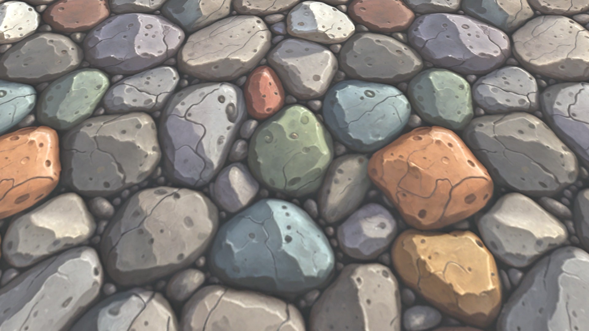 Stylized Textures – Vol 204 – Rocks by oleekconder