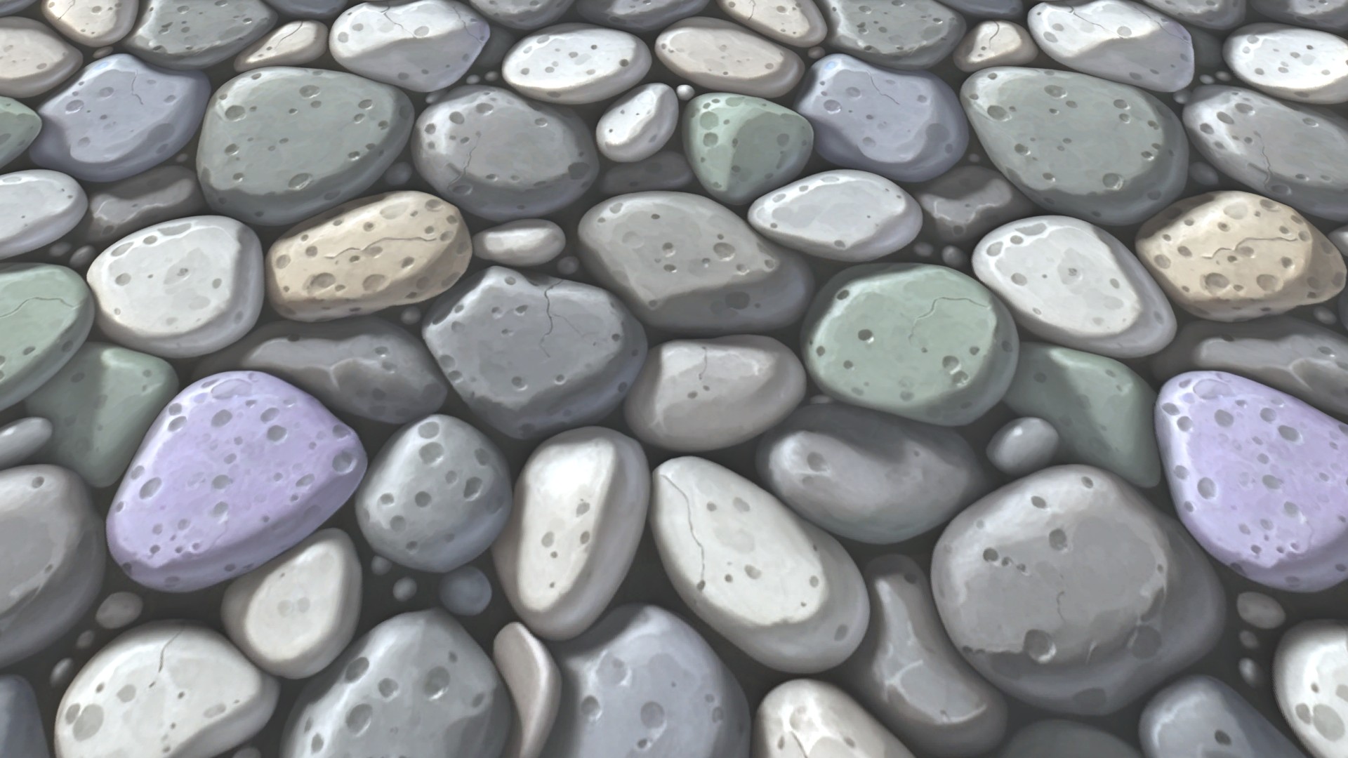 Stylized Textures – Vol 204 – Rocks by oleekconder