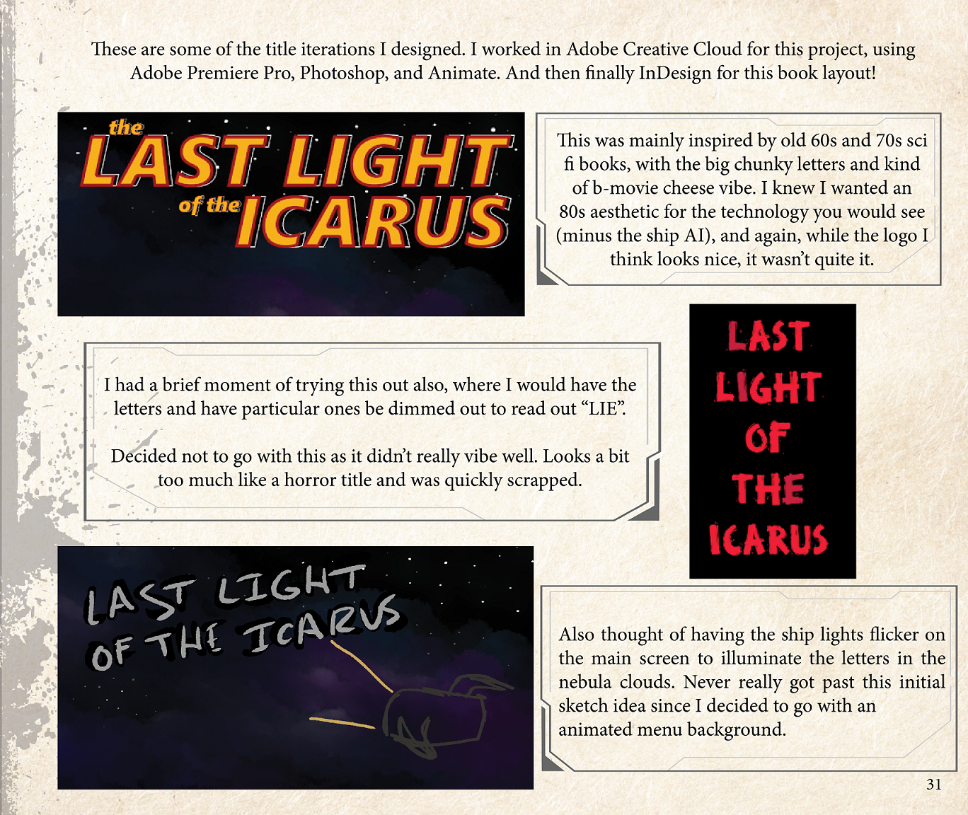 Last Light of the Icarus: Art and Development by inkmeteor