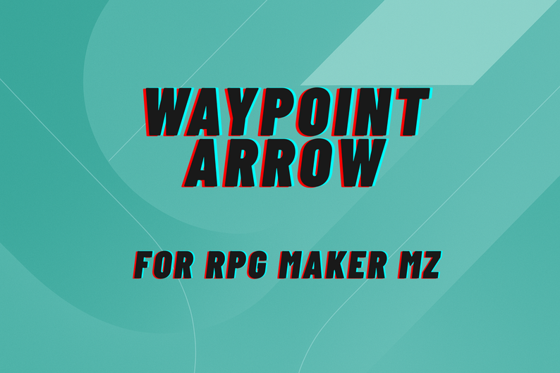 Waypoint Arrow for RPG Maker MZ by BitQuest Studio