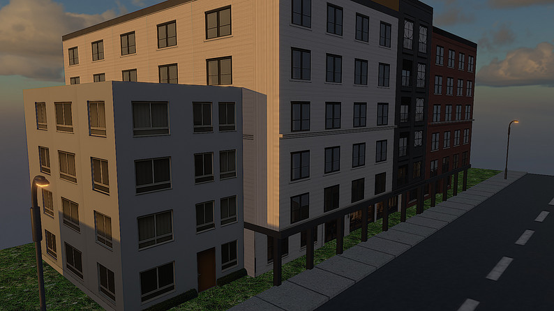 Buildings & Facades | PS1 Asset Packs by McPato
