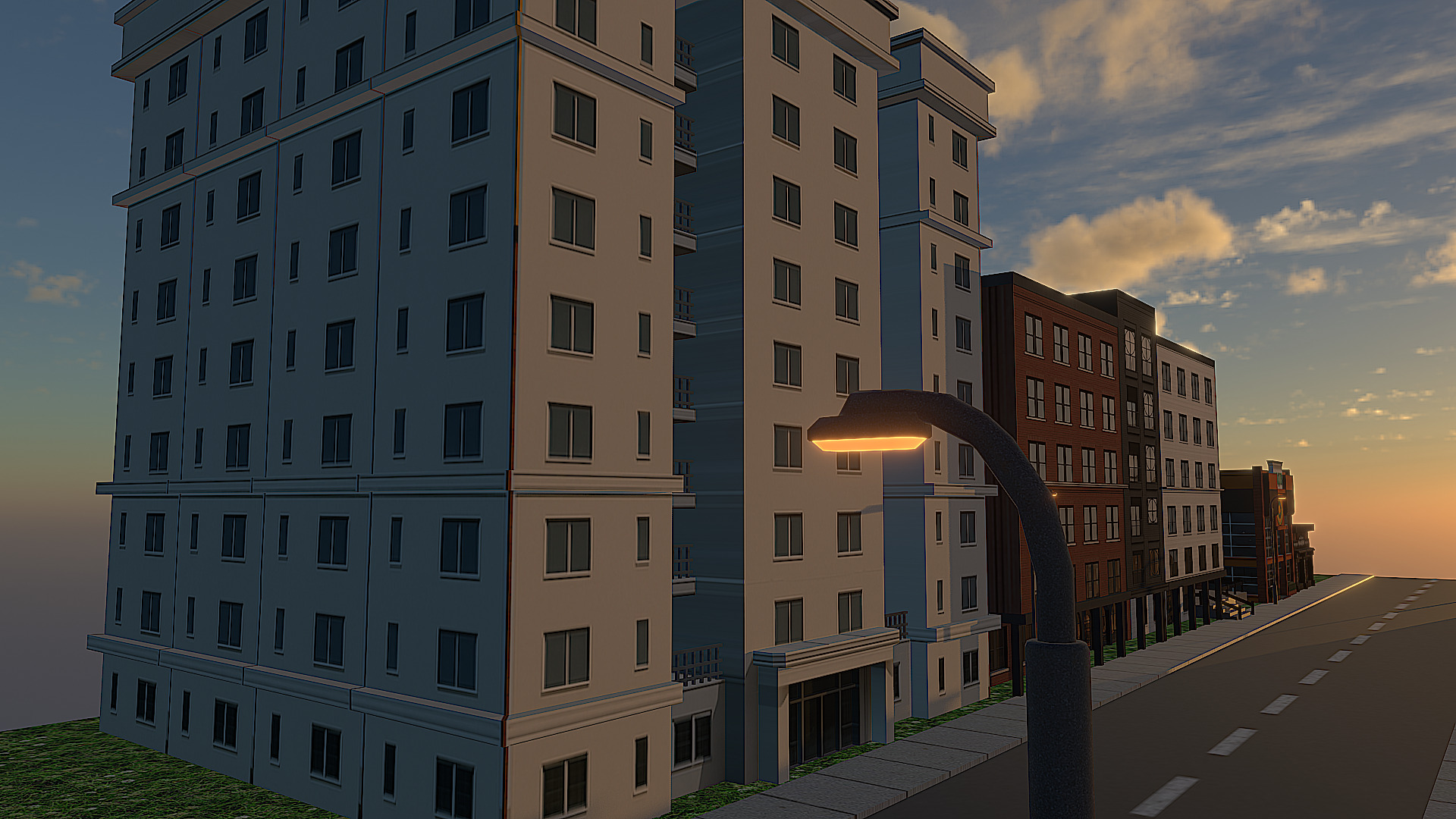 Buildings & Facades | PS1 Asset Packs by McPato