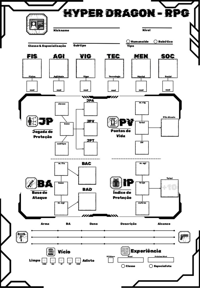 Hyper Dragon RPG by Taverna do Goes