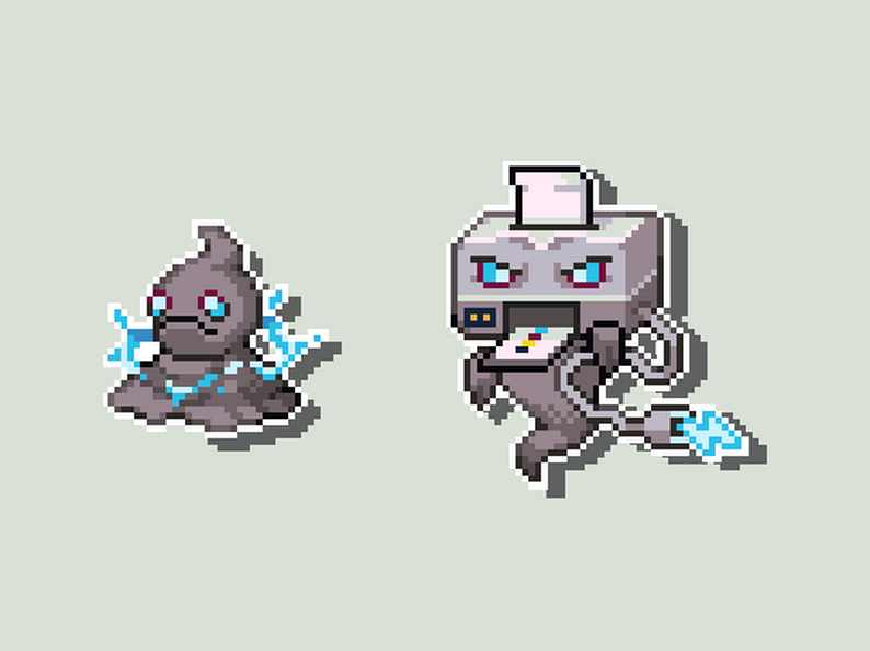 RPG asset fakemon pokemon pack (Asset Alliance) by Snoblin