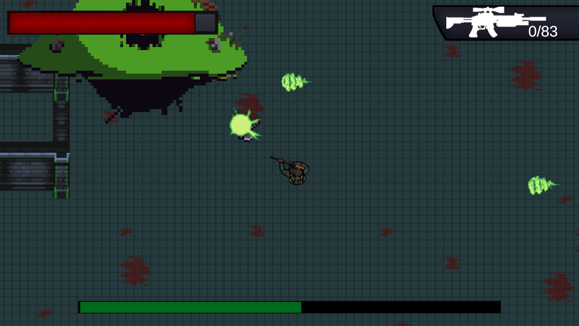 2D Topdown Zombie Shooter by kioliod