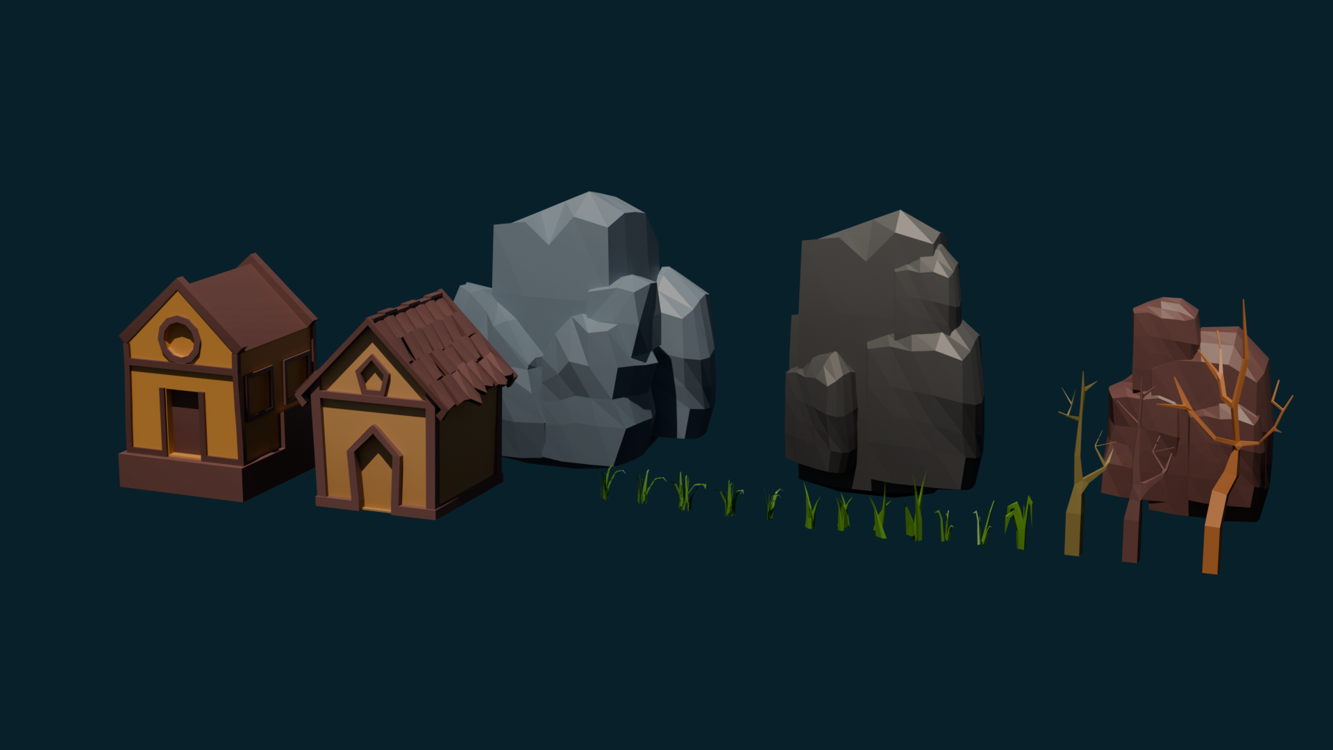 Free Low Poly Asset pack by Sreeps