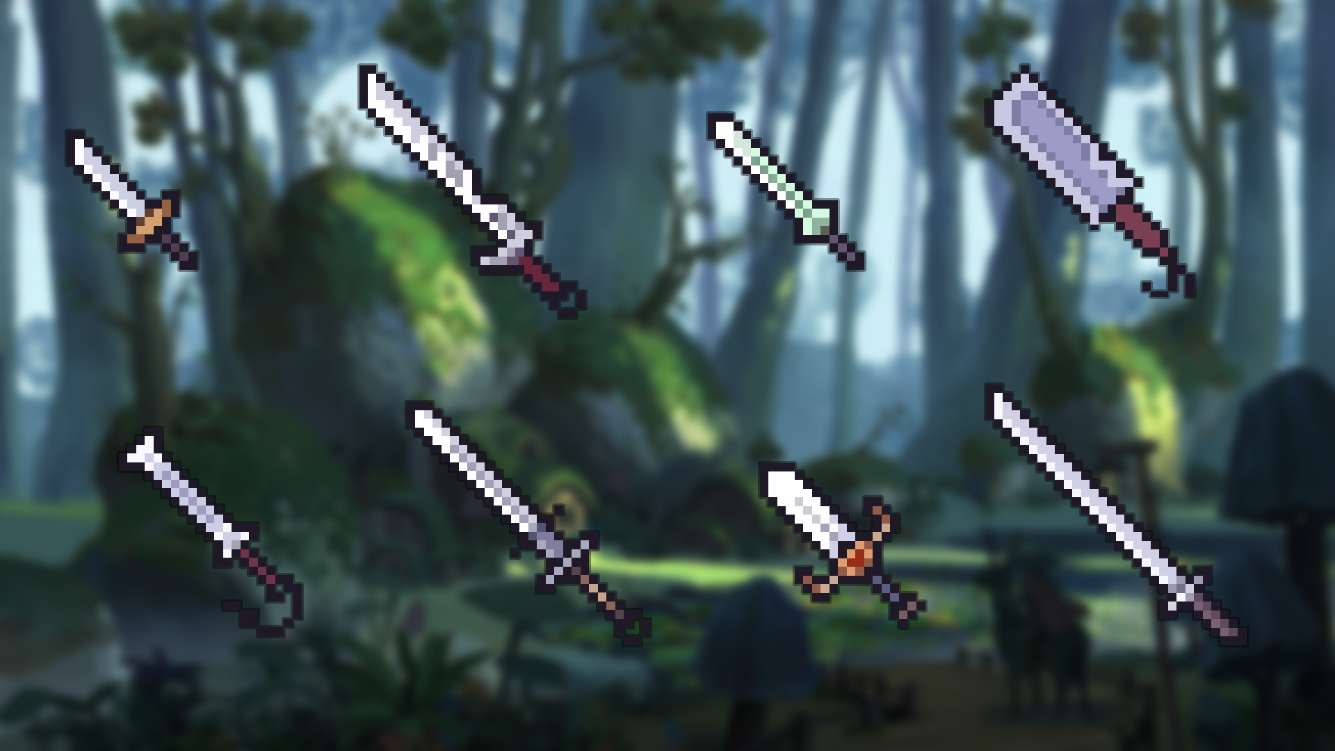 Pixel-Art Swords Pack – 25 Game-Ready Blade by JatinBajaj0214