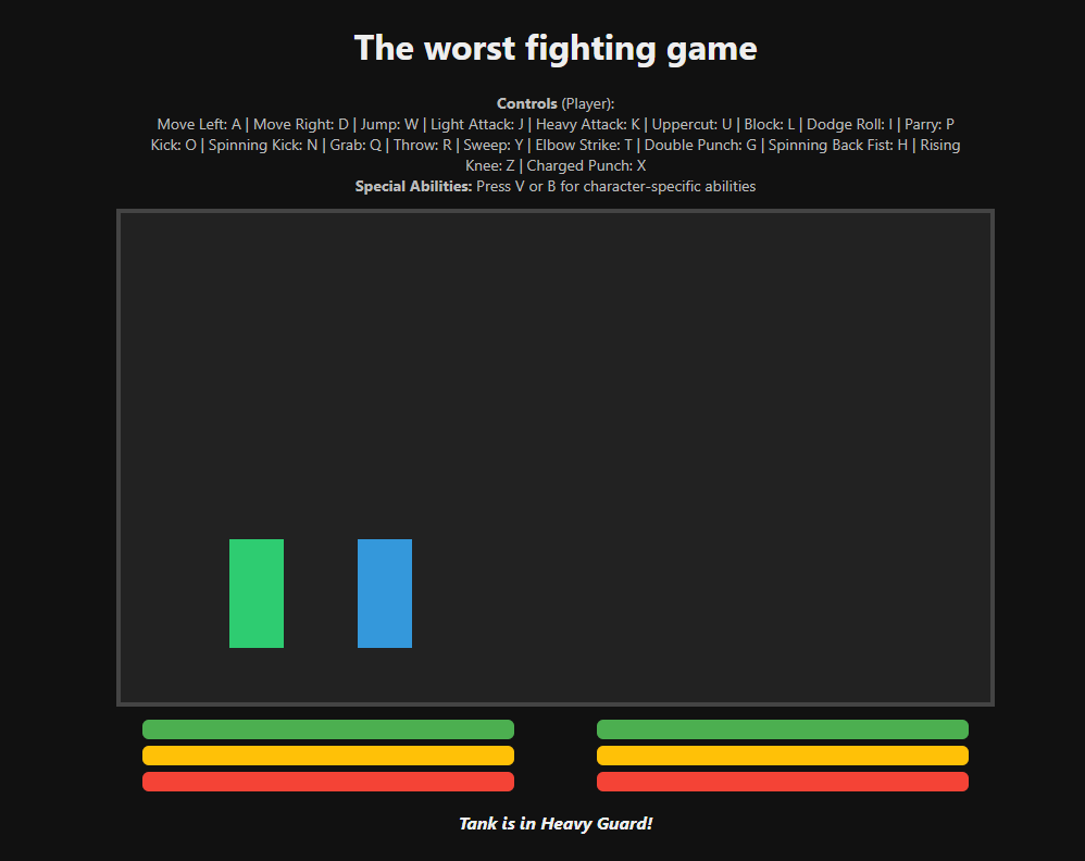 The Worst Fighting Game by topcerry2