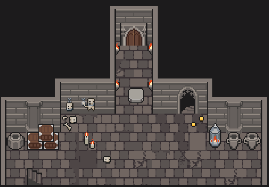 "Gothic Castle Tileset V1000" Out Now! - Gothic Castle Tileset - 16x16 ...