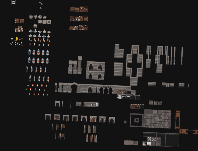 "Gothic Castle Tileset V1000" Out Now! - Gothic Castle Tileset - 16x16 ...