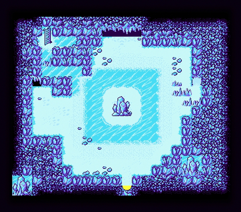 Ice Cave Rpg Tileset [16x16] by Nnekart