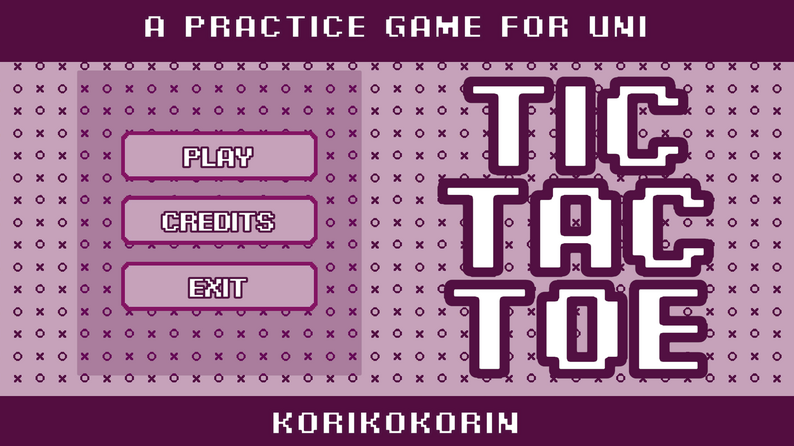 Tic Tac Toe (Dev Practice) by korikokorin