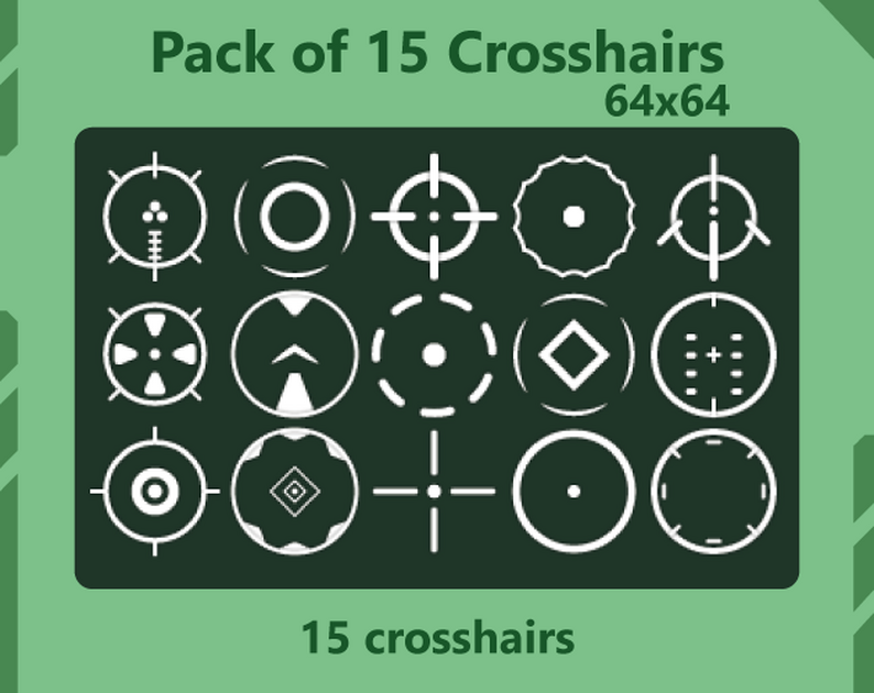64x64 Crosshair Pack by Dorado