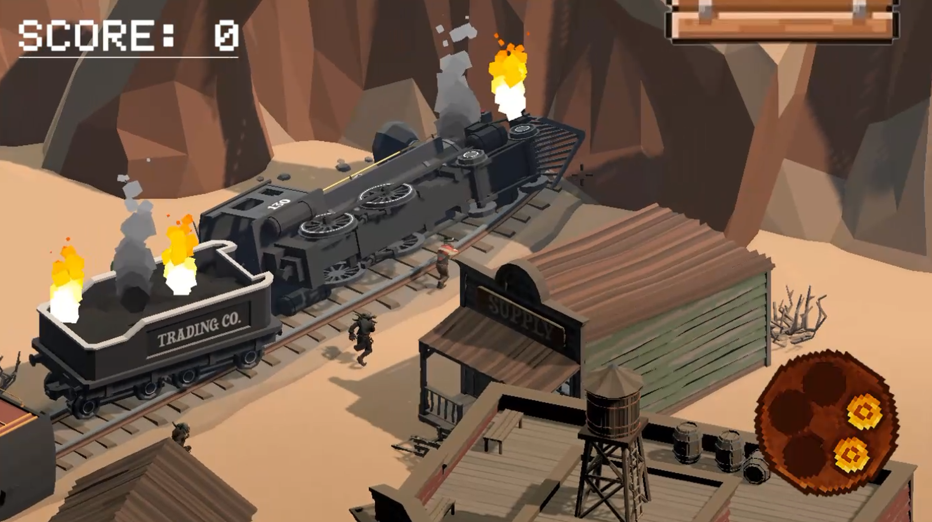 A Crazy Story Of Billy The Kid: In Another World - Game Jam by LeoNavarro