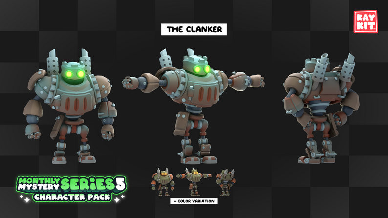 KayKit - Character Pack : Mystery Monthly Series 5 by Kay Lousberg