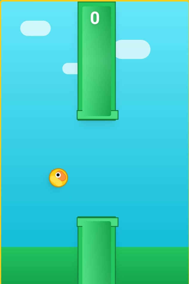 FLAPPY BIRD GAME by KUNAL BORIWAR