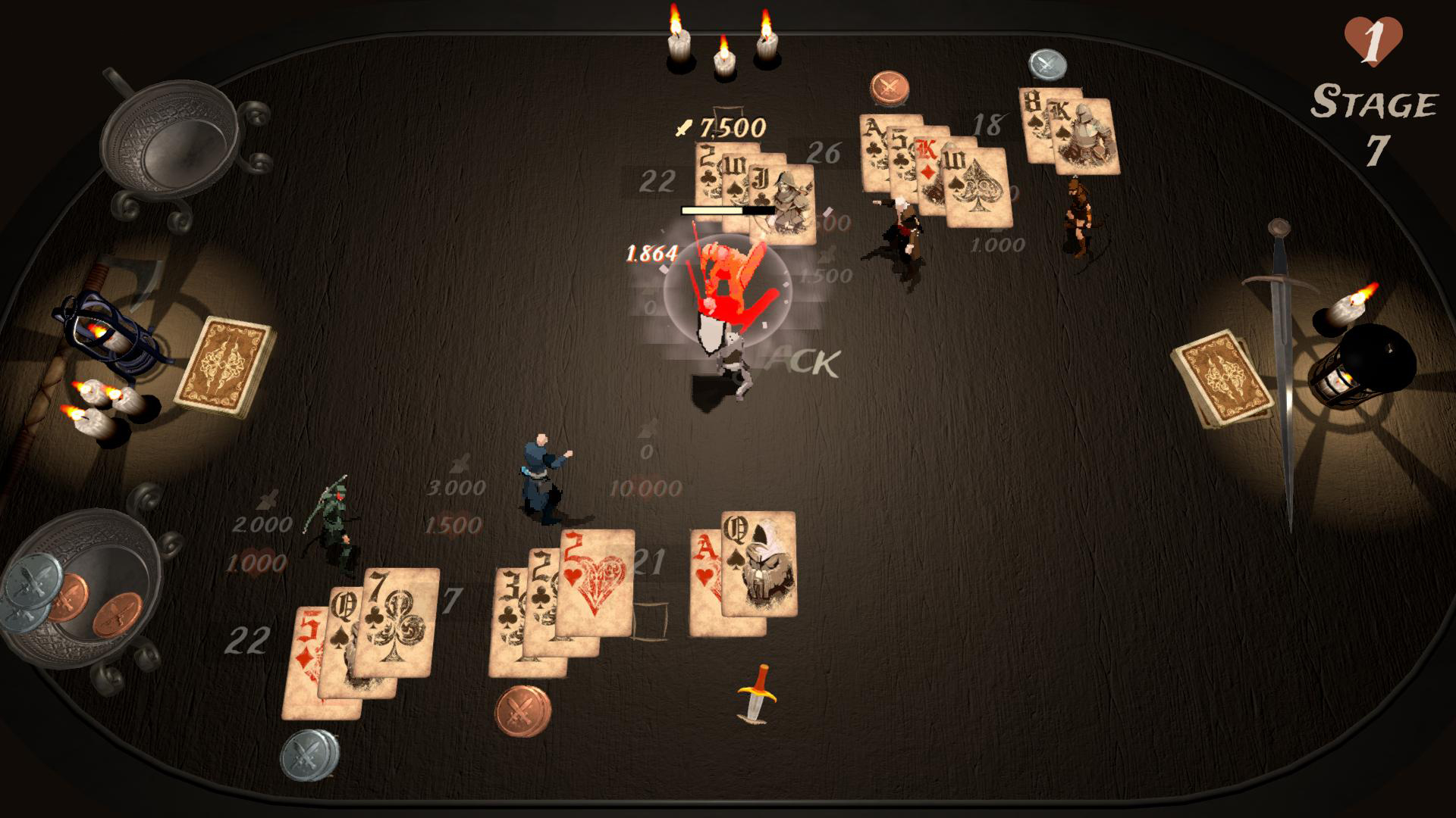 BlackJack Wars by processgames