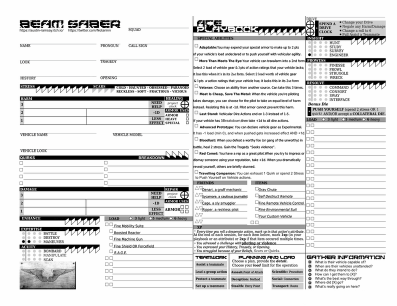 Beam Saber by Austin Ramsay