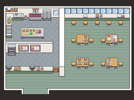 Donarg updated House & Restaurant Interior Tileset (16x16) - itch.io