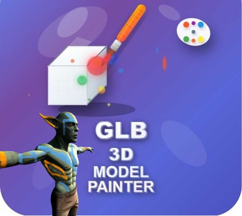 GLB 3D Model Painting Tool by Jonasz O.