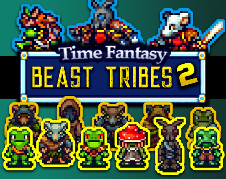 Beast Tribes 2 RPG Sprites by finalbossblues