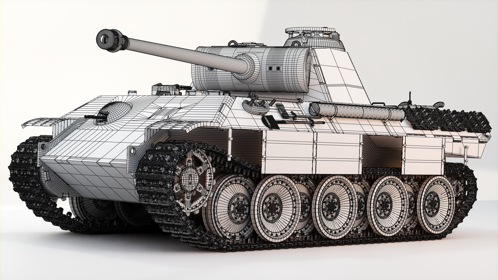 Panzer V Panther - WW2 German Medium Tank by Jerome