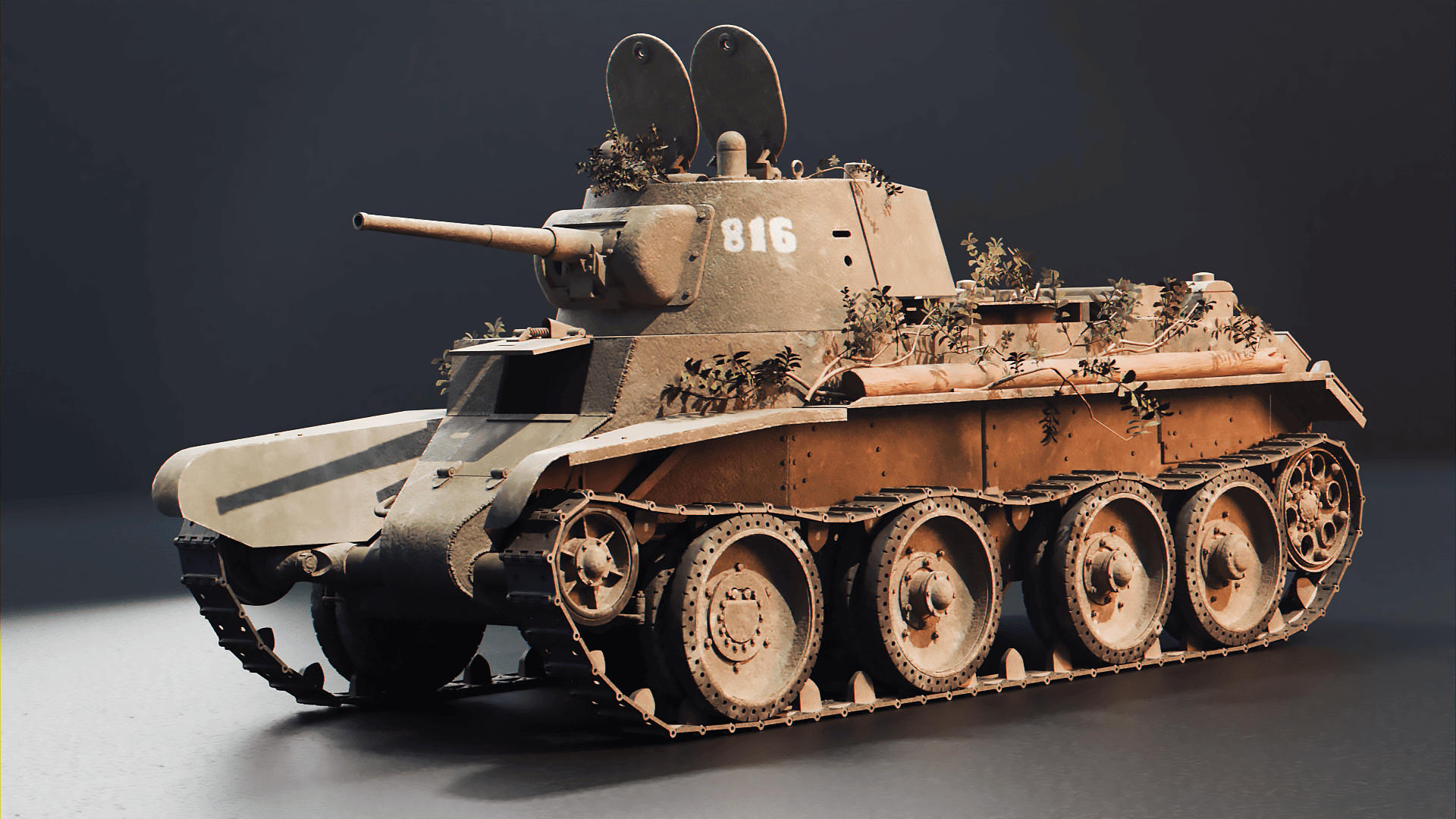 BT-7 - WW2 Soviet Light Tank by Jerome