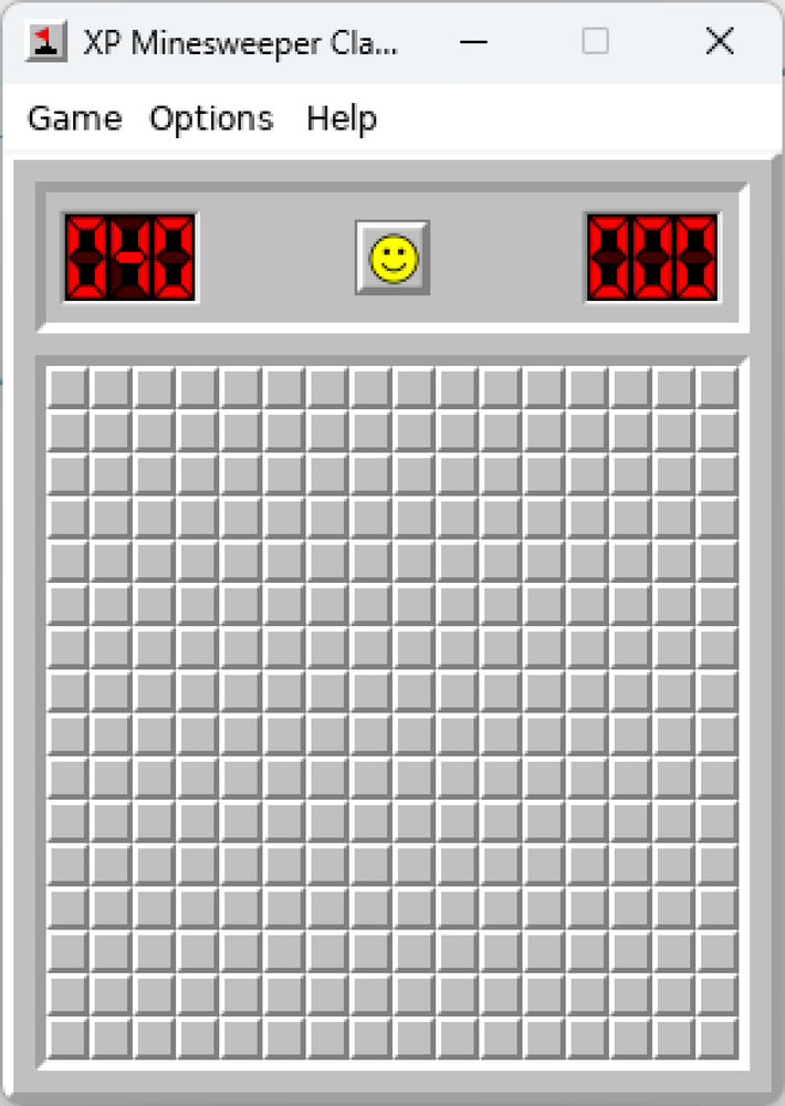 XP Minesweeper Classic by Kurtsley