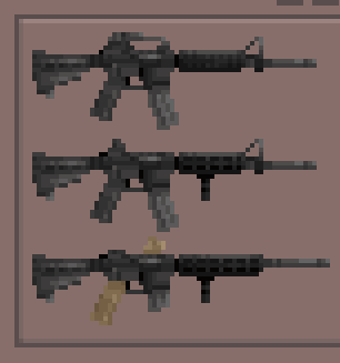 Pixelated Military Gun Pack by JustVisitng